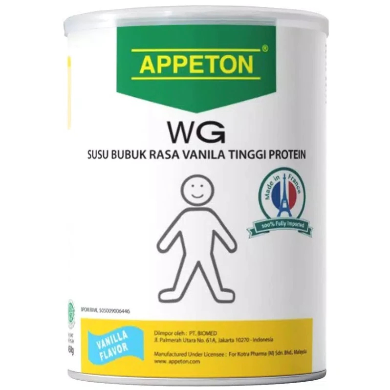 Jual APPETON WEIGHT GAIN 900 GRAM RASA VANILA SUSU PERTUMBUHAN TINGGI ...