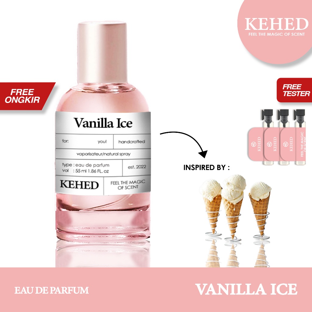 Jual KEHED Parfum Pria Wanita Inspired By VANILLA ICE Tahan Lama Unisex ...