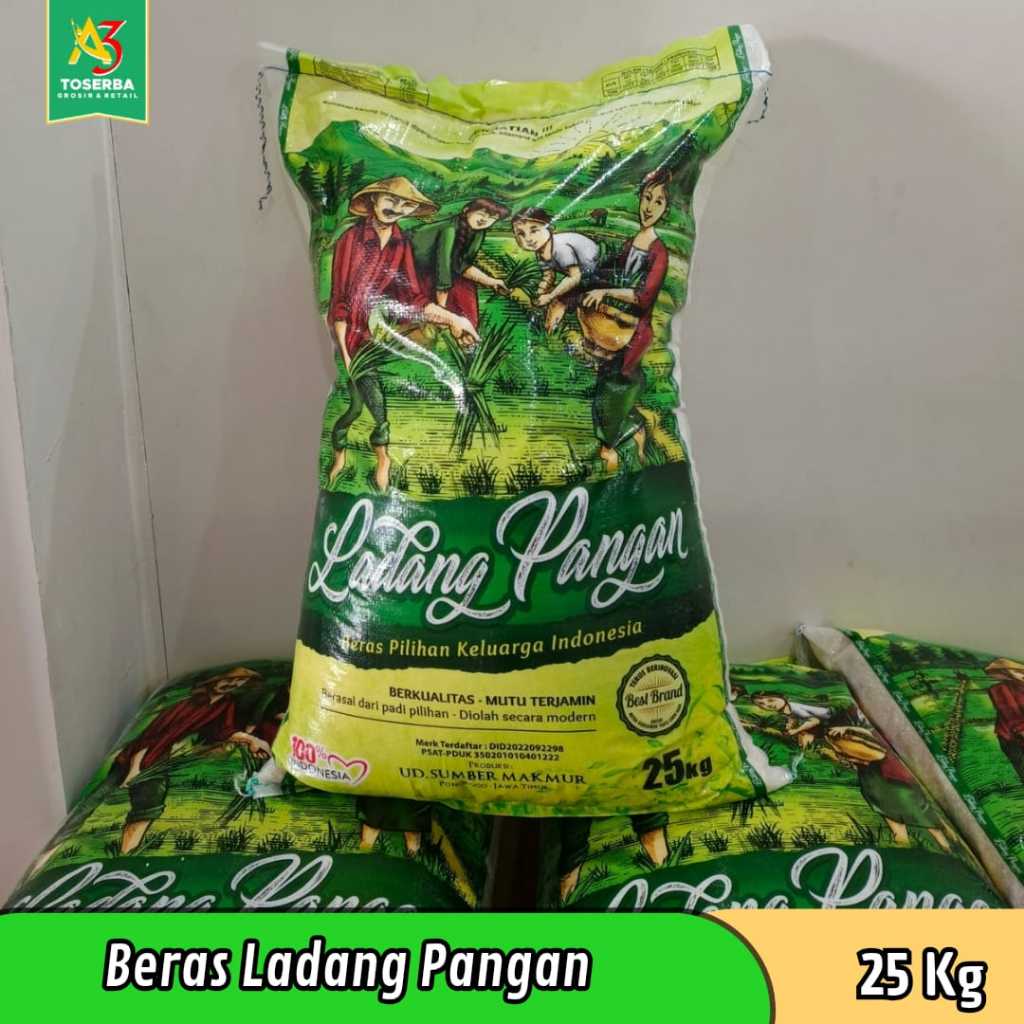 Jual Beras Ladang Pangan Premium 25 kg | Shopee Indonesia