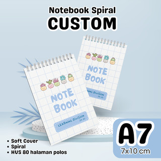 Jual Blocknote Notebook A7 Buku Notes Kecil Mini Desain Custom Untuk ...