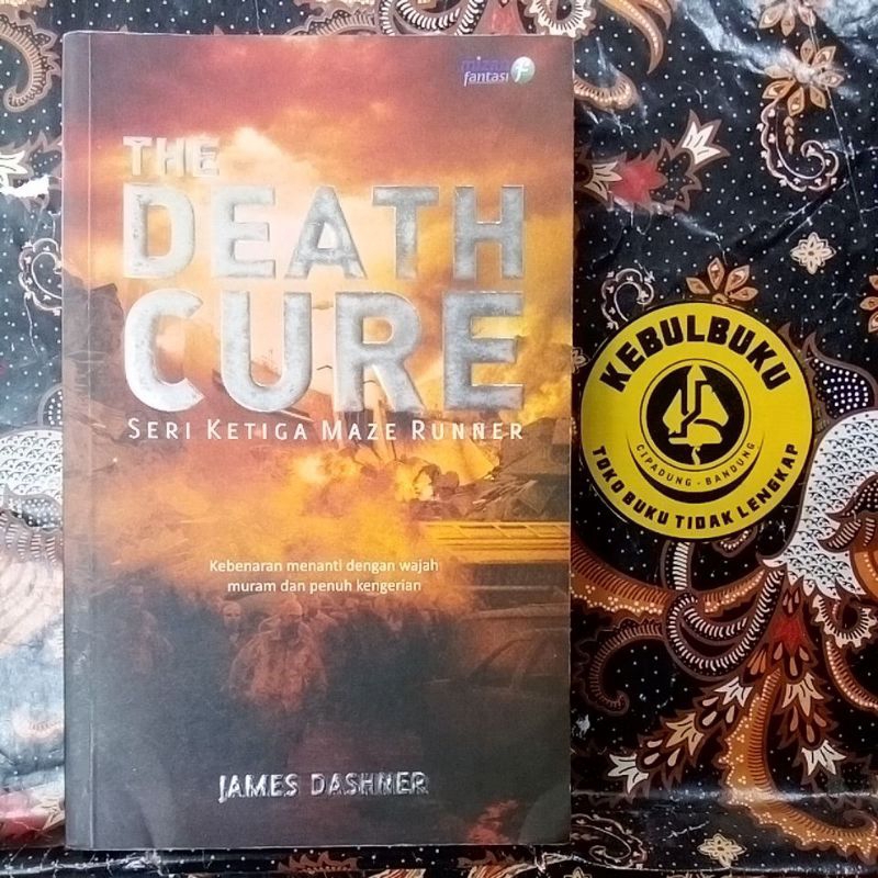 Jual (ORIGINAL) NOVEL THE DEATH CURE | JAMES DASHNER | Shopee Indonesia