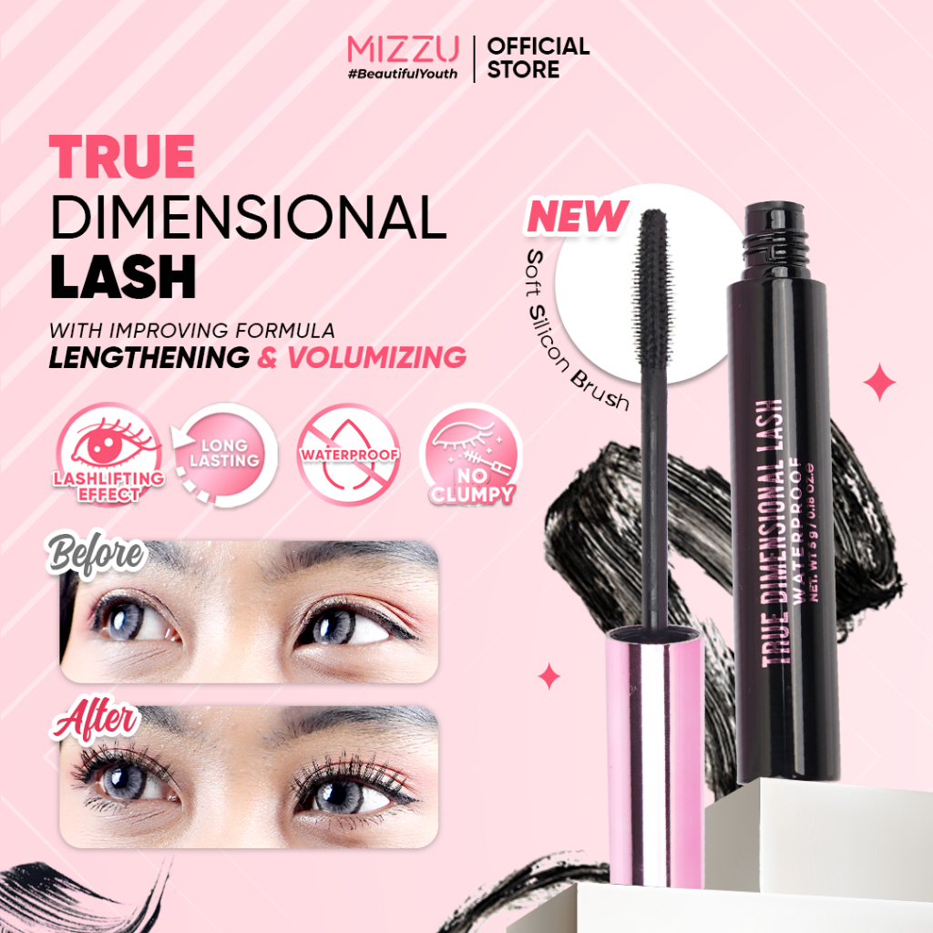 Jual Mizzu True Dimensional Lash Mascara 2.0 - Mascara | Shopee Indonesia