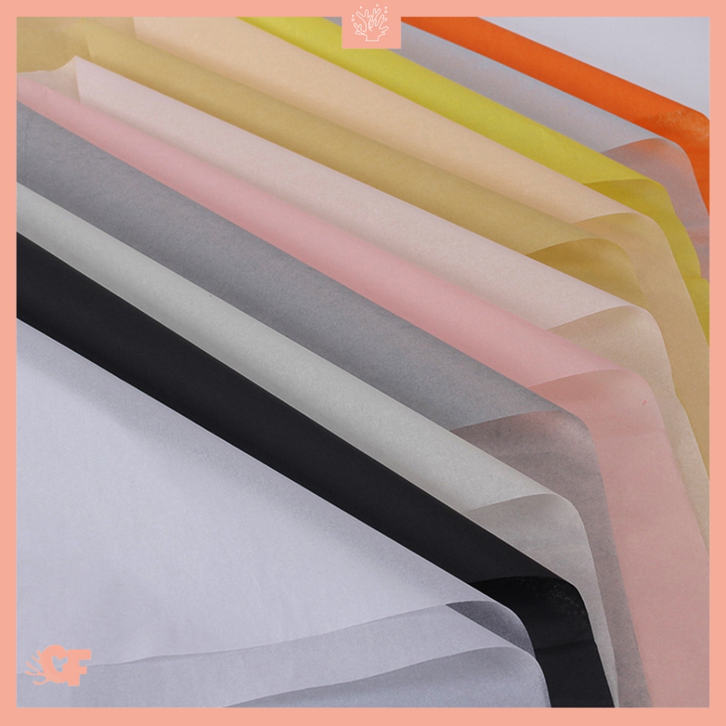 Jual 40 LEMBAR Kertas Buket Bunga Tissue Paper Flower Wrapping ...