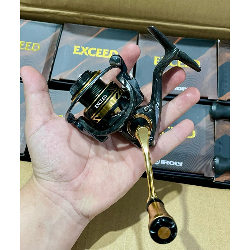 Jual REEL IROLY EXCEED CARBON BODY POWER HANDLE PLUS TWIN HANDLE ...