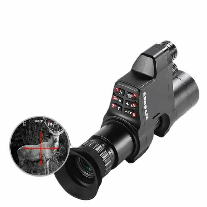 Jual NV4A Infrared Night Vision Monocular 4X Zoom HD Video Camera ...