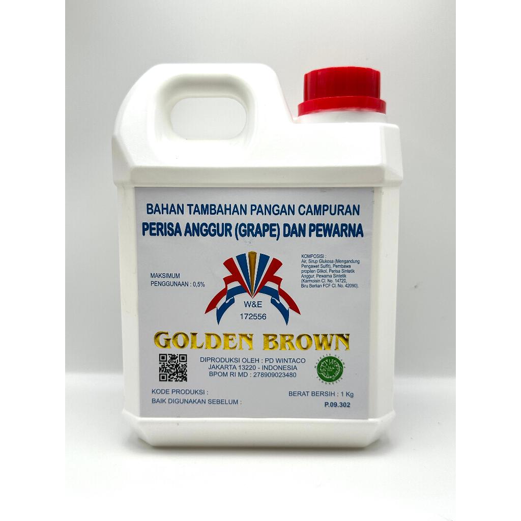 Jual Perisa Anggur (Grape) Golden Brown 1 Kg | Shopee Indonesia