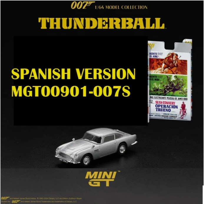 Jual MGT00901-007S - MINI GT 1/64 Aston Martin DB5“Thunderball ...