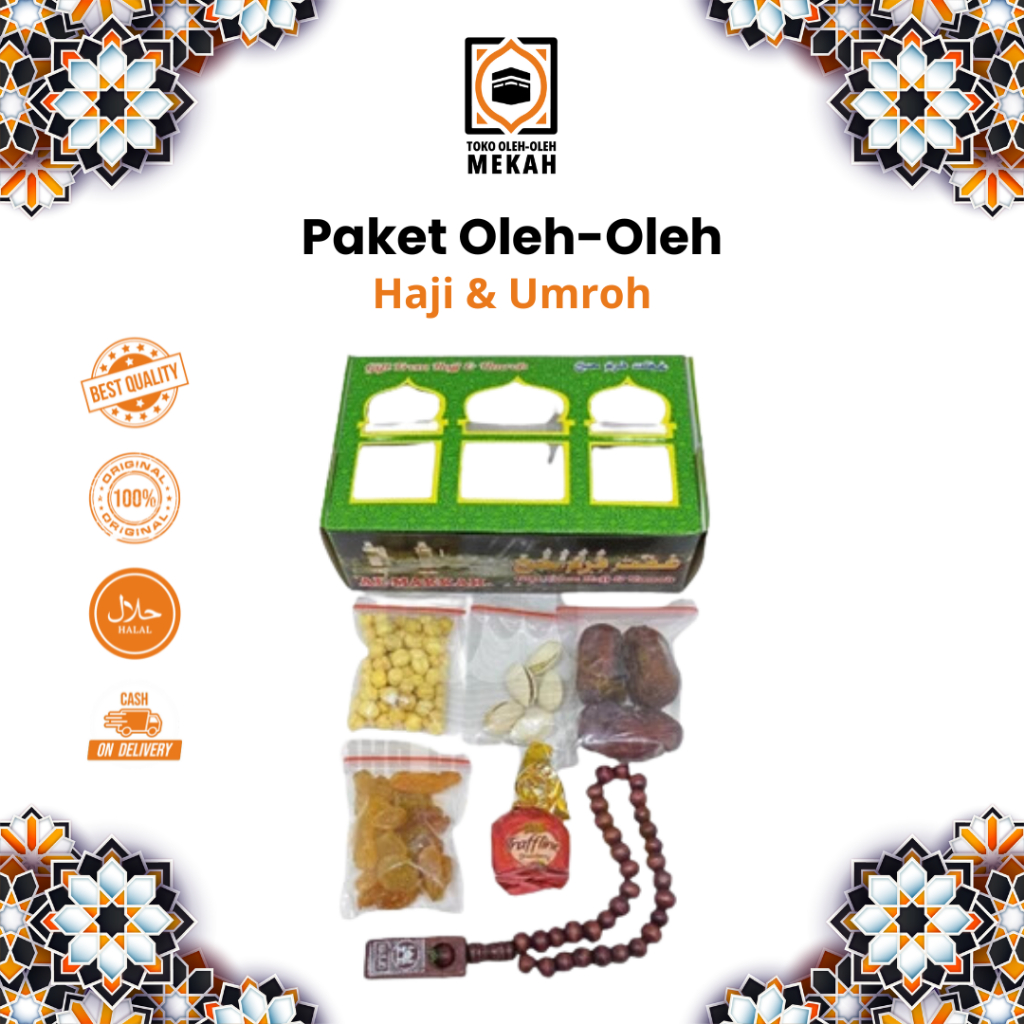 Jual Paket oleh oleh haji & umrah gift box haji dan umrah dus paketan ...