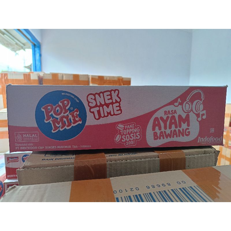 Jual [1 DUS ISI 12 CUP] POP MIE MINI Rasa MI GORENG / SOTO AYAM / AYAM ...