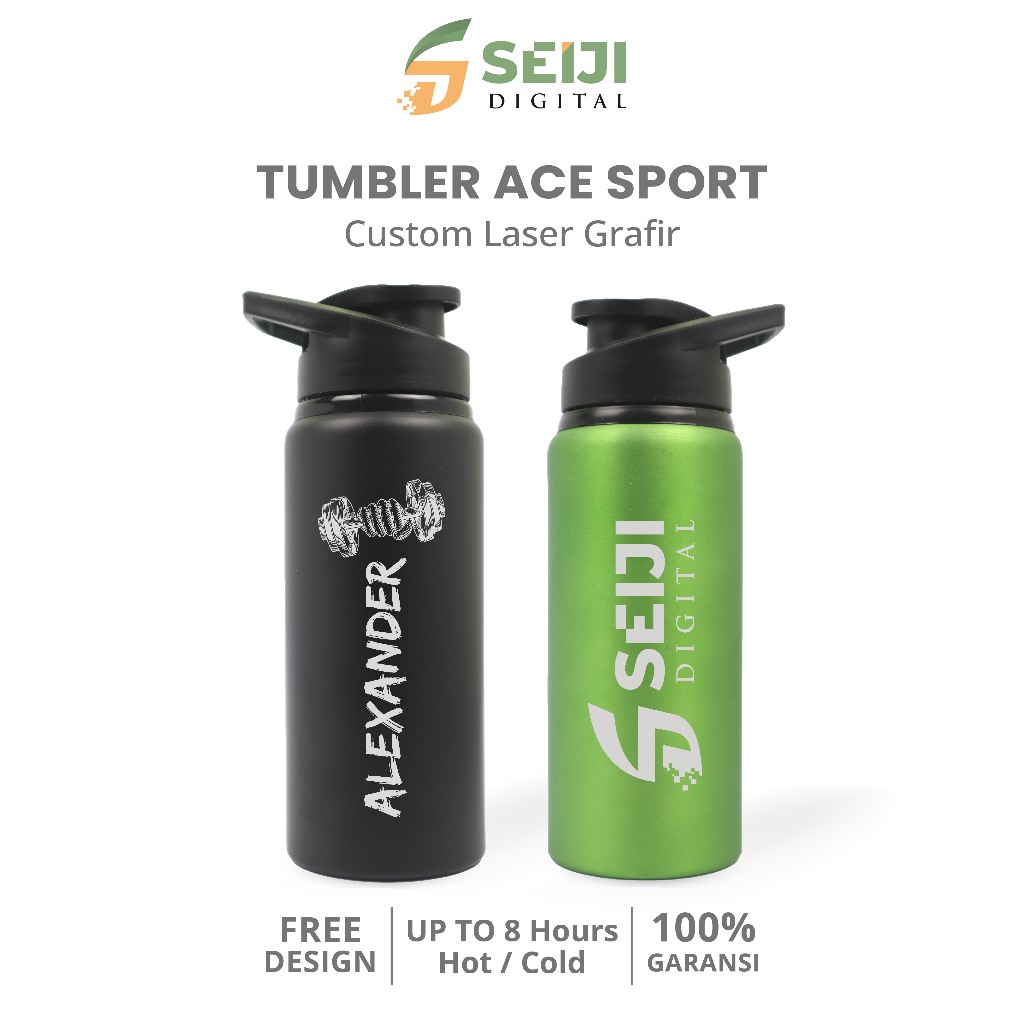 Jual Botol Minum Sport Ace Custom Cetak Laser Grafir Souvenir/Promosi ...