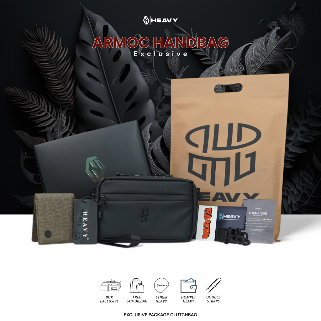 Jual Tas Handbag Clutch Heavy Waterproof Anti Air | Tas Tangan ...