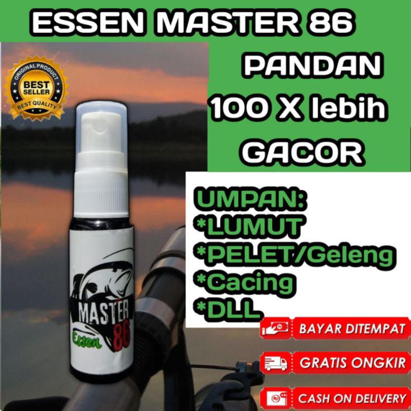 Jual ESSEN Master86 (30 ML) Ber bagai Aroma ( Melon , Pandan , Sirsak ...