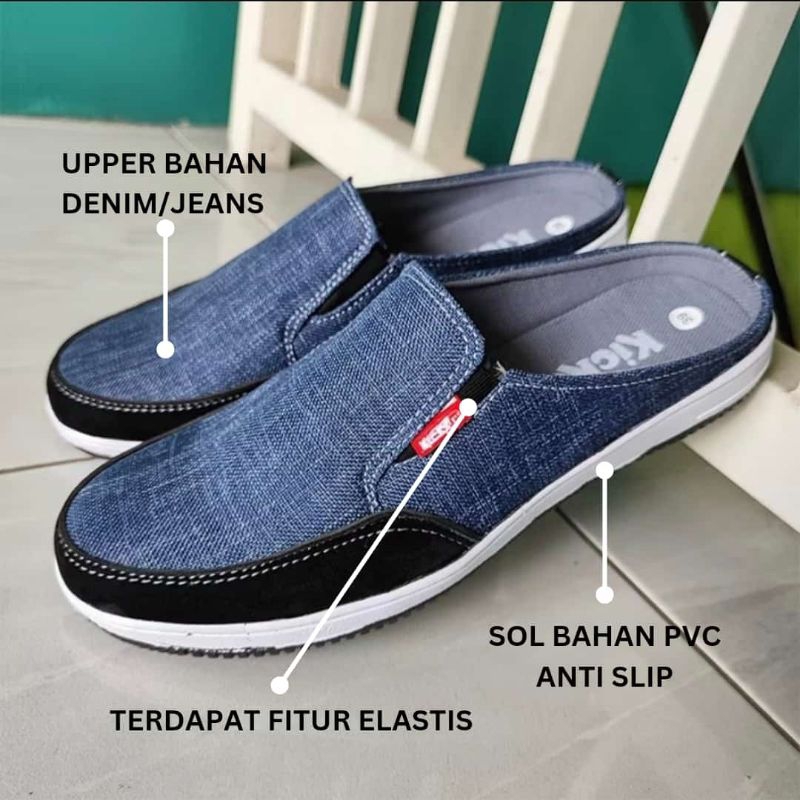 Jual SLOP PRIA/SEPATU SANDAL PRIA/SEPATU MASA KINI | Shopee Indonesia