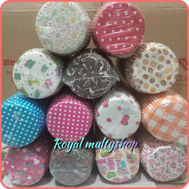 Jual Cup roti laminasi Dm bulat 8 ( VARIAN ) isi 50 pcs | Shopee Indonesia