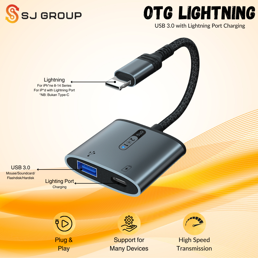 Jual OTG Lightning to USB 3.0 with Charging Lightning Port MH356 ...
