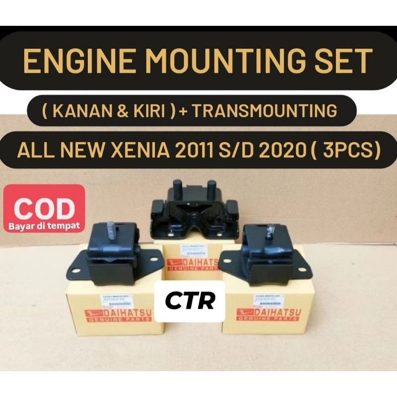Jual ENGINE MOUNTING /MOUNTING SET /DEPAN BELAKANG DAIHATSU ALL NEW ...
