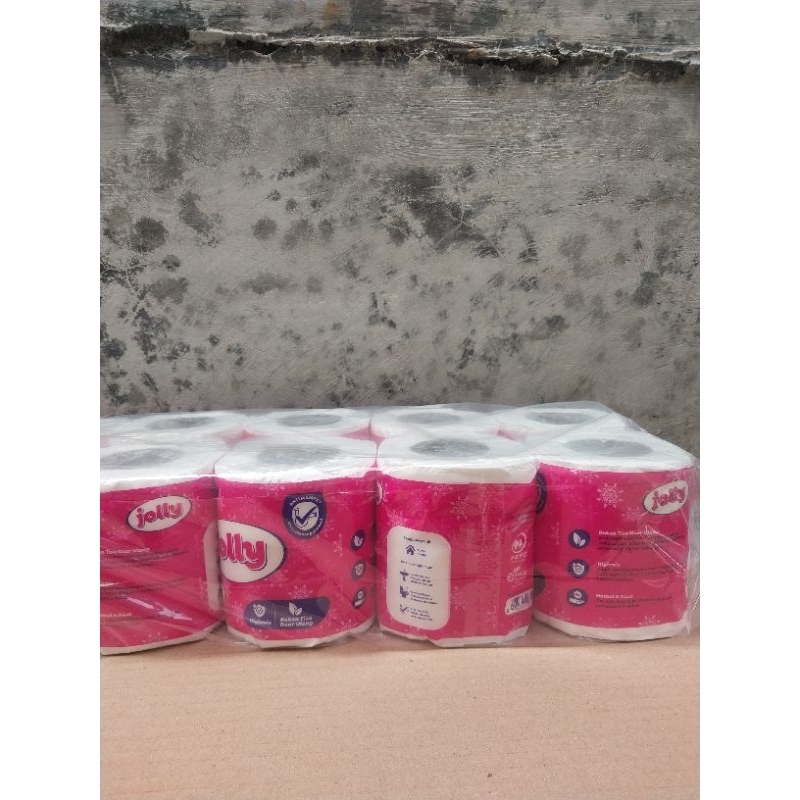Jual Tisu Jolly bathroom 212 sheet/1 pack (10 roll ) | Shopee Indonesia