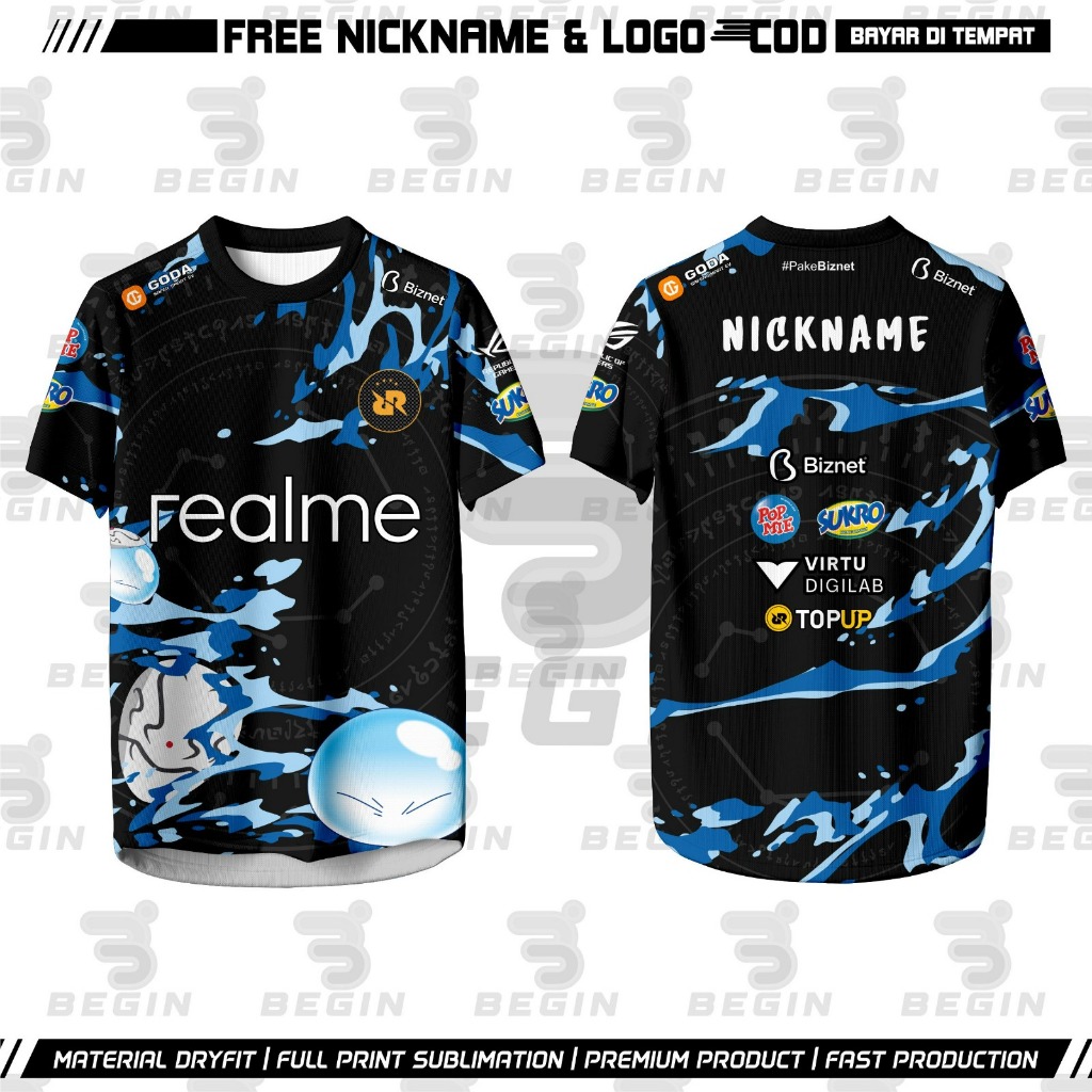 Jual Jersey RRQ S15 Terbaru / Baju RRQ S14 Home Gratis Pasang Nama Dan ...