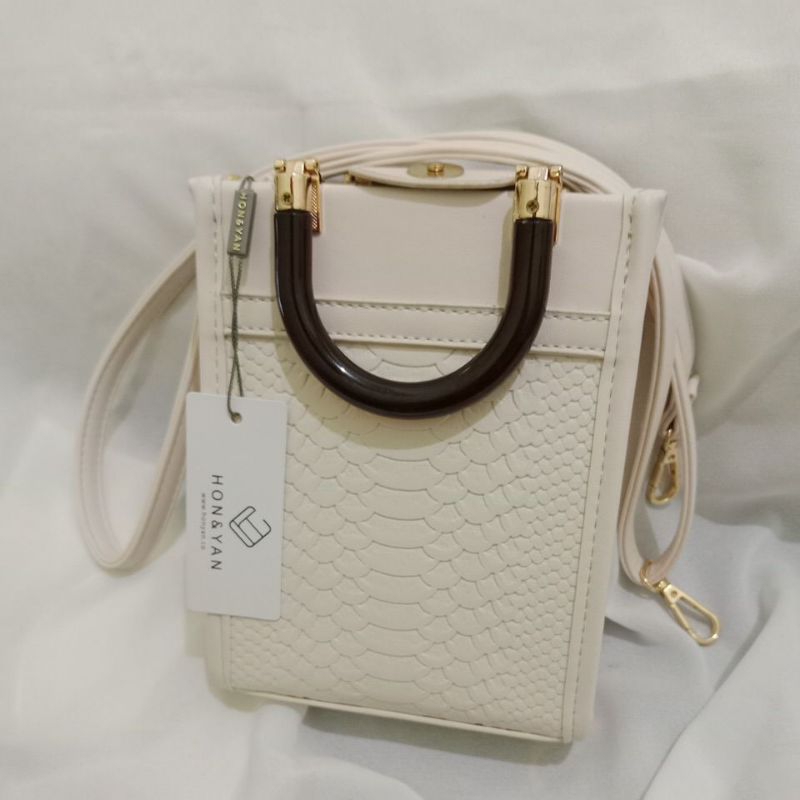 Jual HON & YAN Tas Putih (ORI) | Shopee Indonesia
