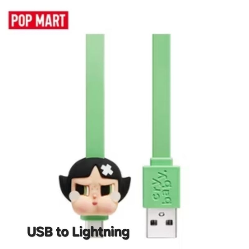 Jual POP MART CRYBABY x Powerpuff Girls Mall Series BUTTERCUP - USB to ...