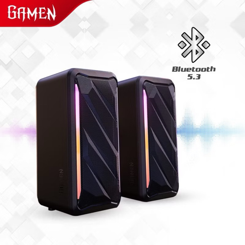 Jual GAMEN Speaker Bluetooth Super Bass PC Gaming Surround Sound GS7 7 ...