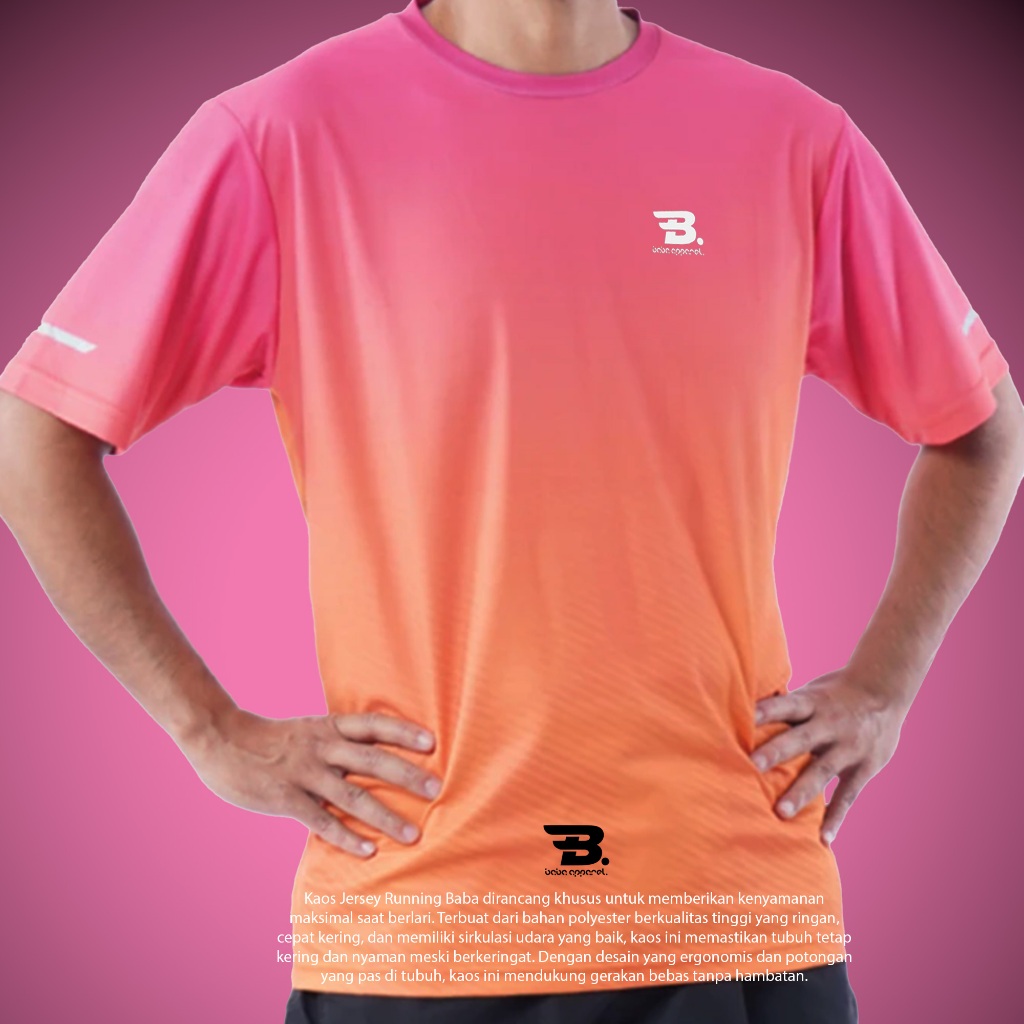 Jual (Bisa COD) Baju Jersey Lari Laki laki wanita terbaru Dryfit Milano ...