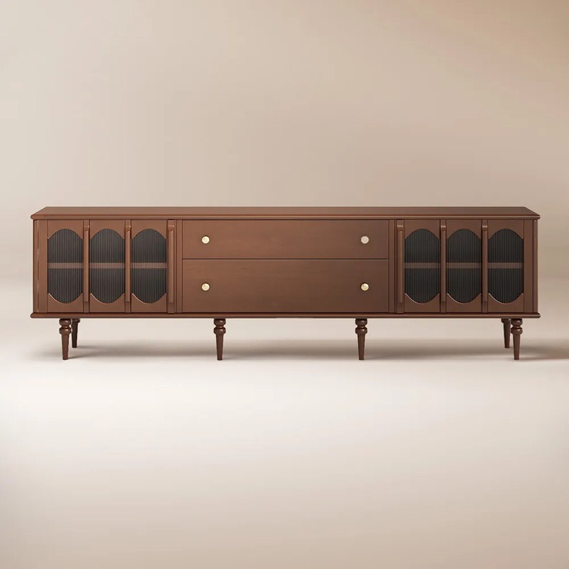 Jual Meja TV |Kabinet | Storage Konsol Aldric Wood Minimalis | Shopee ...