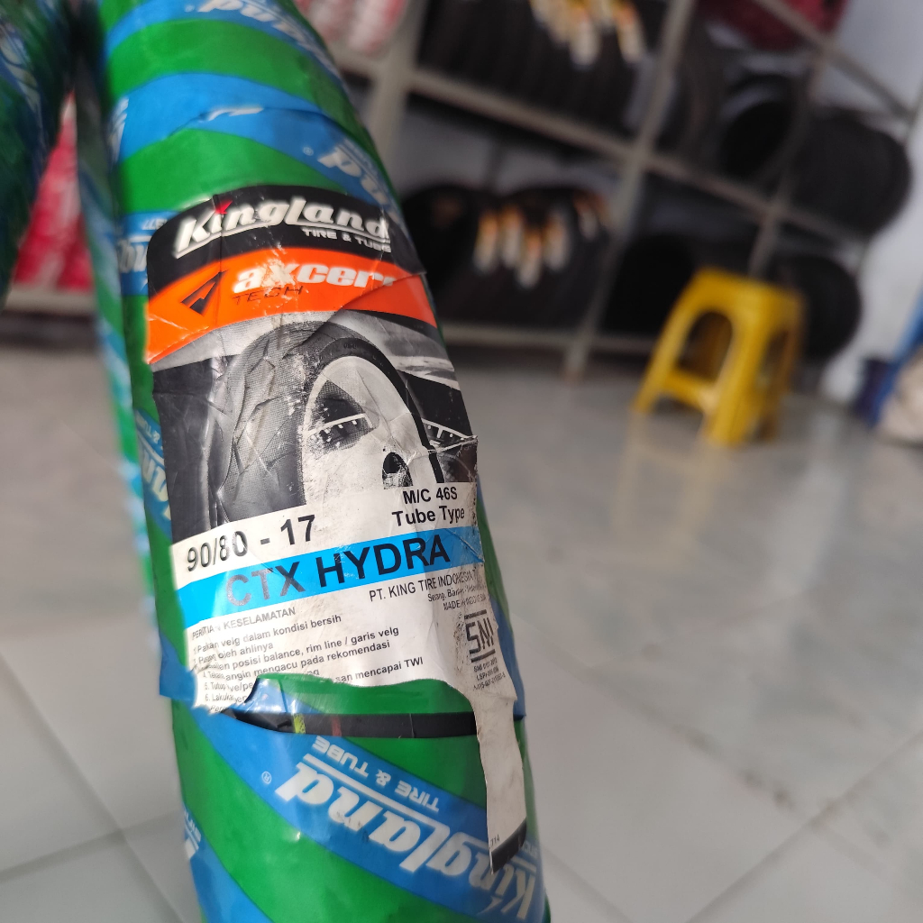 Jual Kingland CTX Hydra Non Tubeless 90/80-17 Soft compound | Shopee ...