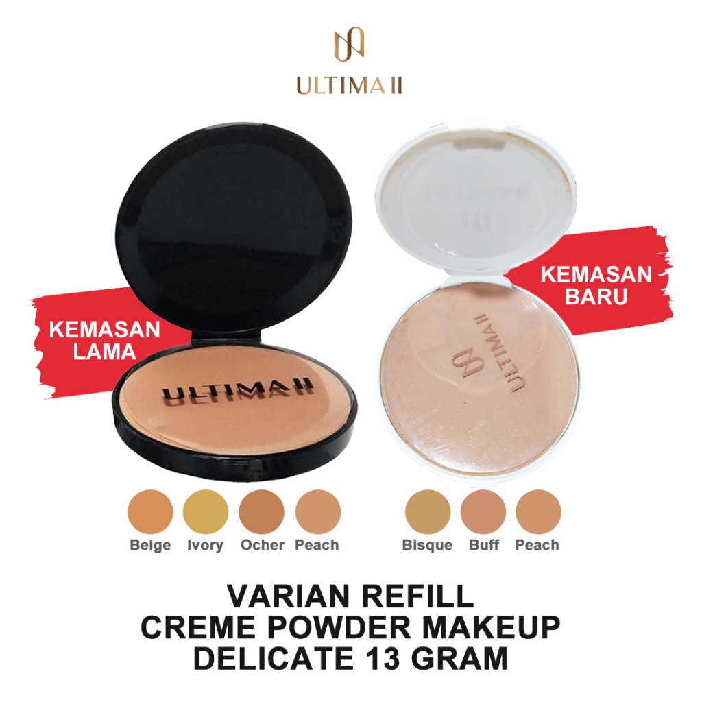 Jual (Refill) Ultima II Delicate Creme Powder 13gr - Foundation Ultima ...