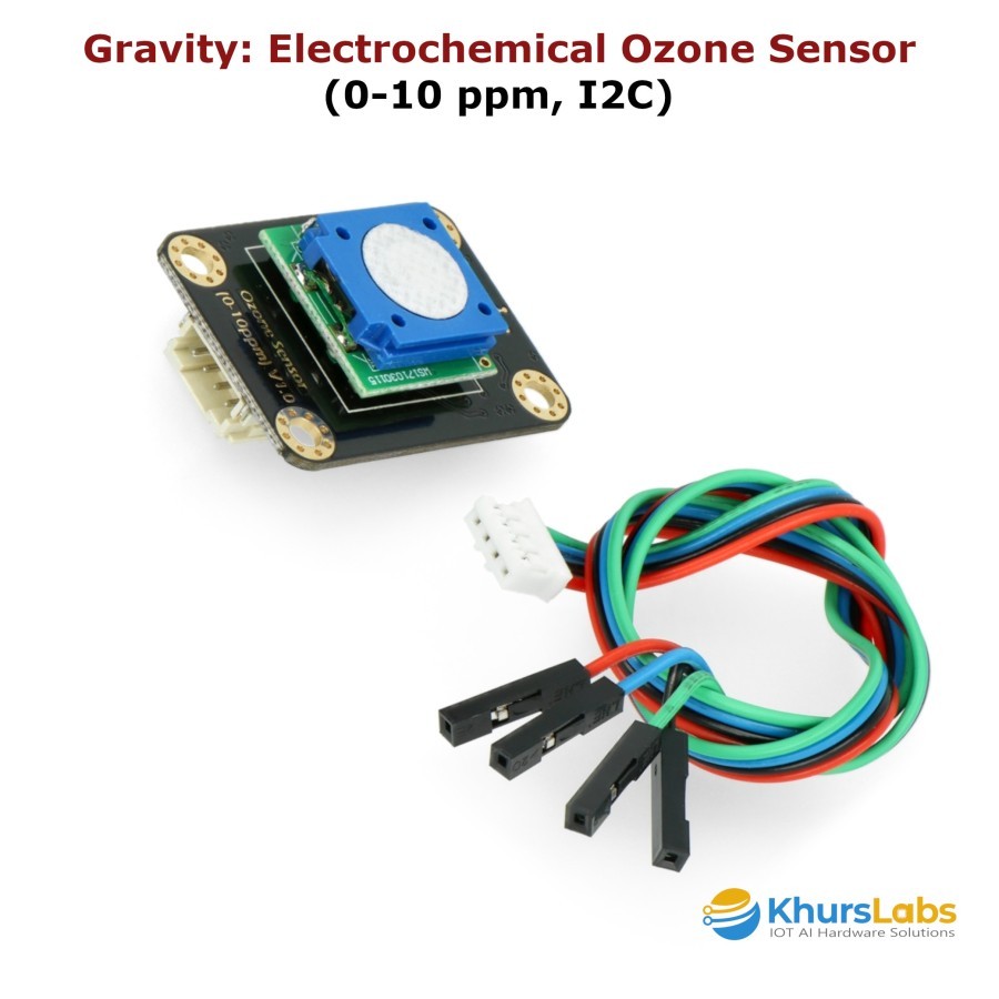 Jual DFRobot Gravity Electrochemical Ozone Sensor Ozon O3 (0-10 ppm, I2C) | Shopee Indonesia
