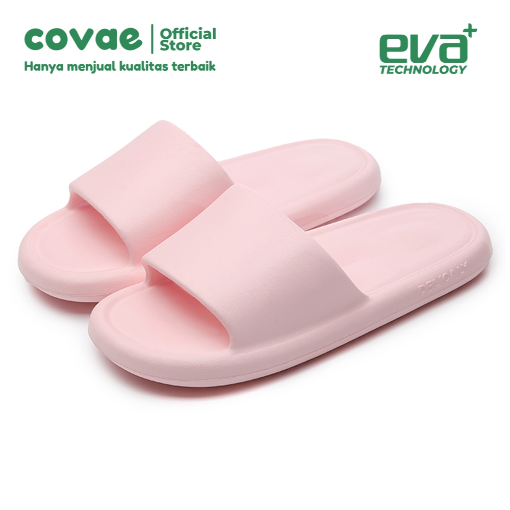 Jual COVAE Sandal Clay 2 Premium New Model Sandal Wanita Kekinian ...