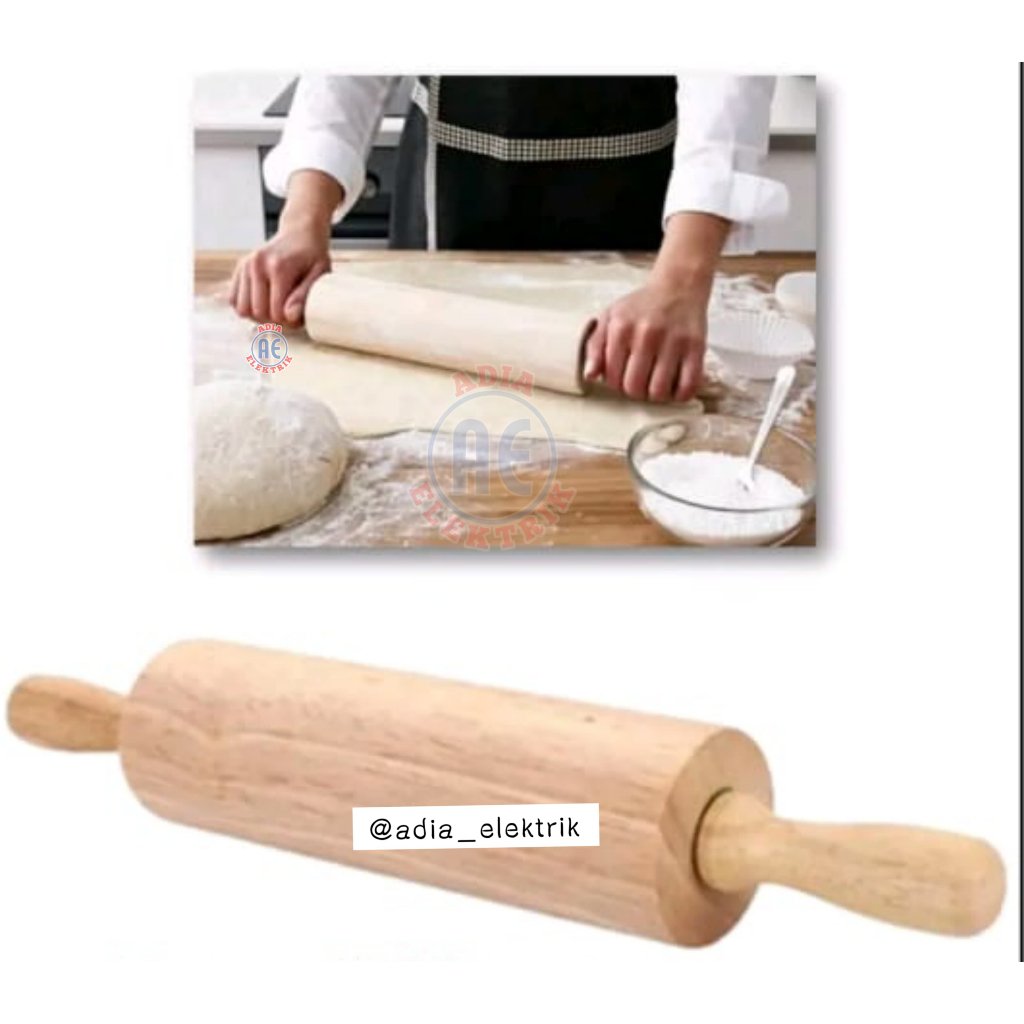 Jual Roll Kayu Penggiling Perata Adonan | Shopee Indonesia