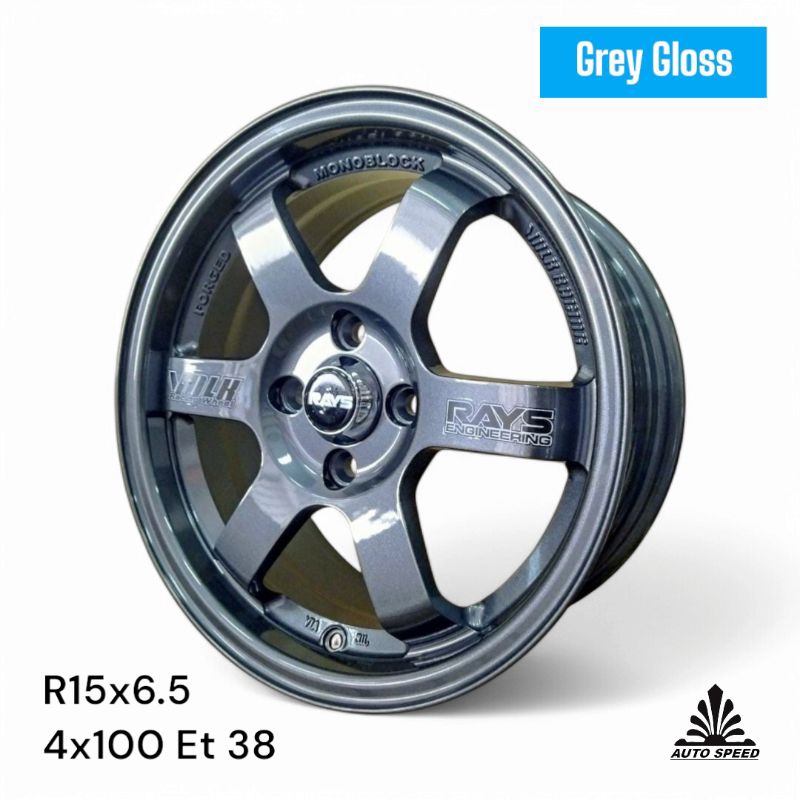 Jual Velg Volk Rays Te37 R15 Pcd 4 x 100 Lebar 6.5 Et 38 | Shopee Indonesia