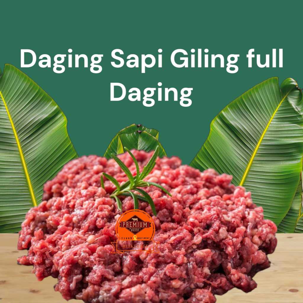 Jual Daging Giling Sapi Full Daging 100%Original (HALAL) | Shopee Indonesia
