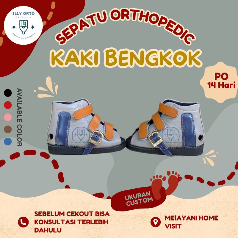 Jual SEPATU ORTHOPEDI KHUSUS CTEV/ KAKI BENGKOK/KAKI PENGKOR/SEPATU ...