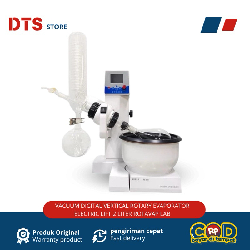 Jual Vacuum Digital Vertical Rotary Evaporator Electric Lift 2 Liter Rotavap Lab | Shopee Indonesia
