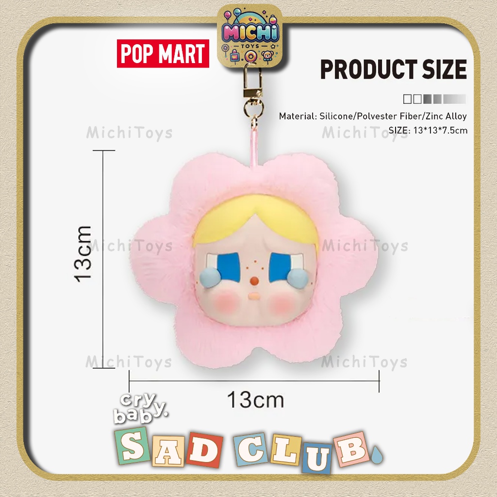 Jual [PO] Cry Baby Crying Again Plush Vinyl Face AirPods - Sad Club ...