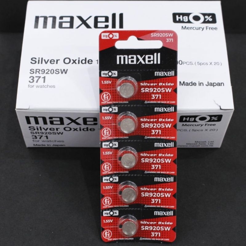 Jual Maxell 920 Baterai Jam Tangan Original | Shopee Indonesia