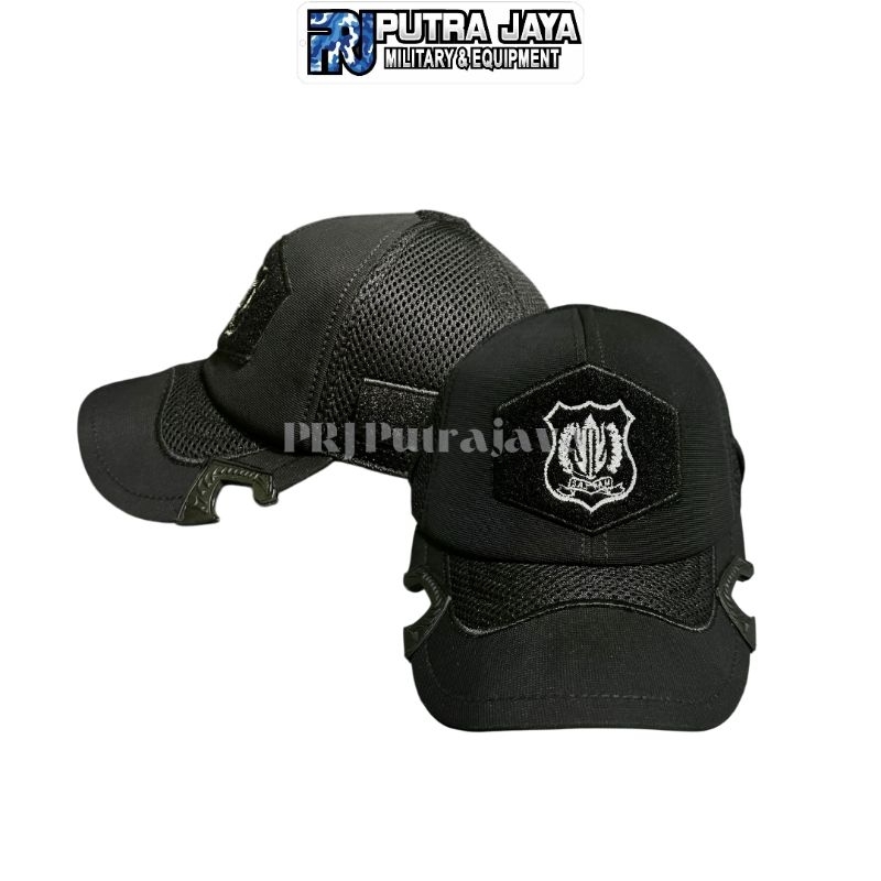 Jual Topi Tactical Coak Satpam Security Ripstop Kombinasi Double Mess ...