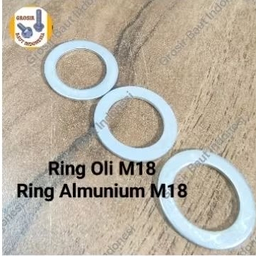 Jual Ring oli Almunium M18 (paket 10pcs) | Shopee Indonesia