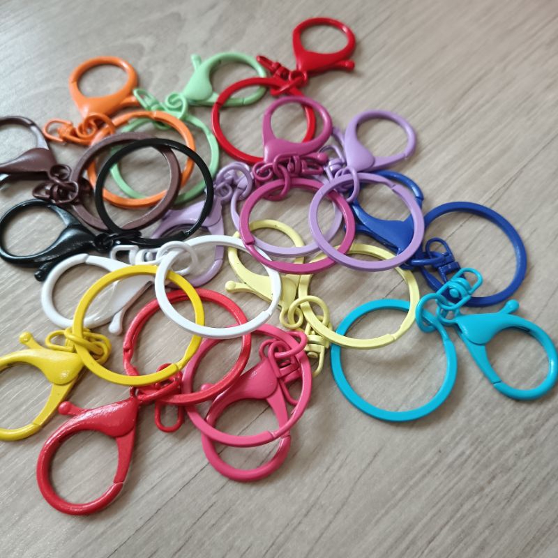 Jual COD INSTANT Gantungan Kunci LOBSTER 20 | Ring Key Keys Ganci 1pc ...