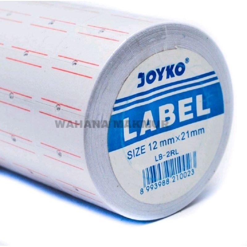 Jual Price Label/Label Harga Joyko 1 line LB-2RL | Shopee Indonesia