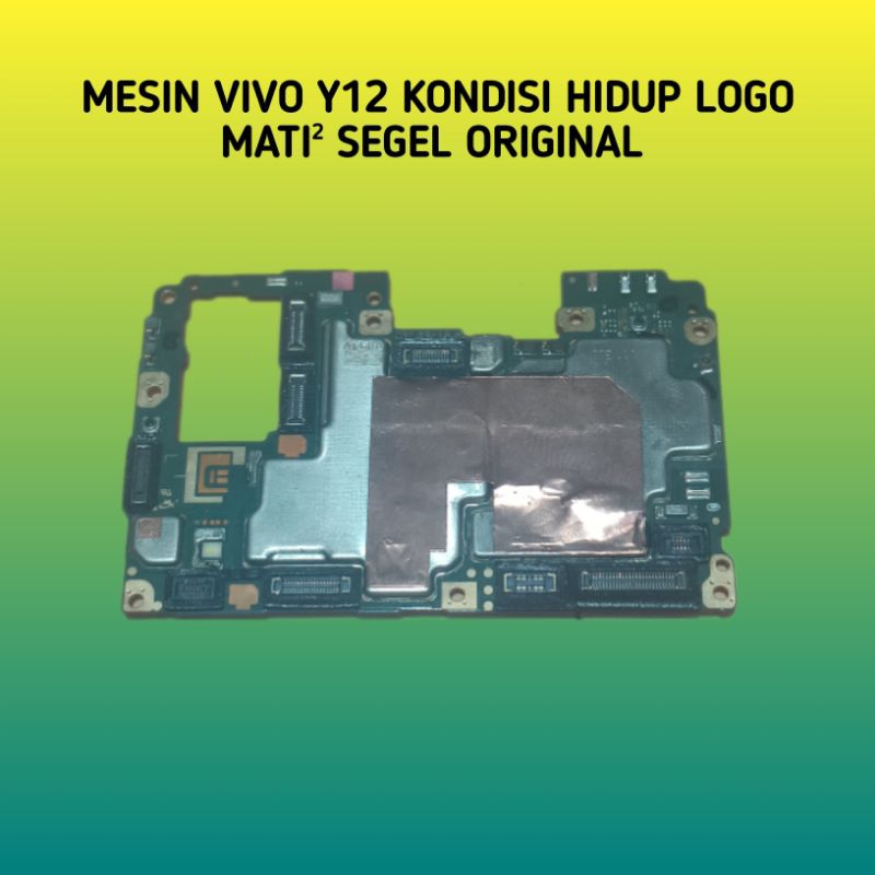Jual MESIN VIVO Y12 MATOT HIDUP LOGO MATI² SEGEL ORIGINAL | Shopee ...