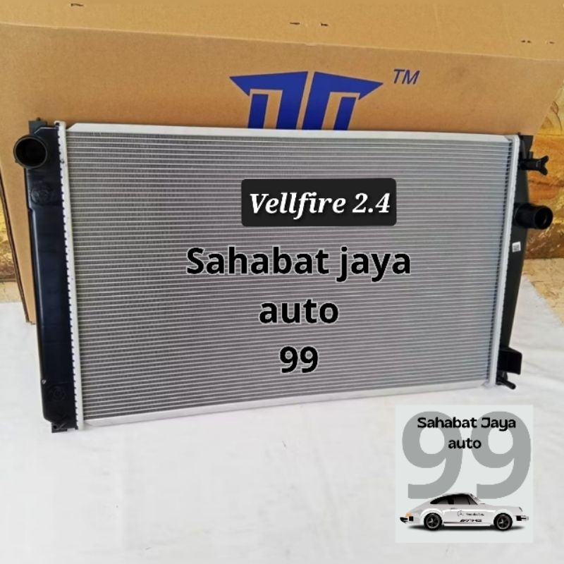 Jual radiator toyota new alphard 2400cc vellfire 2400cc ANH20 | Shopee ...