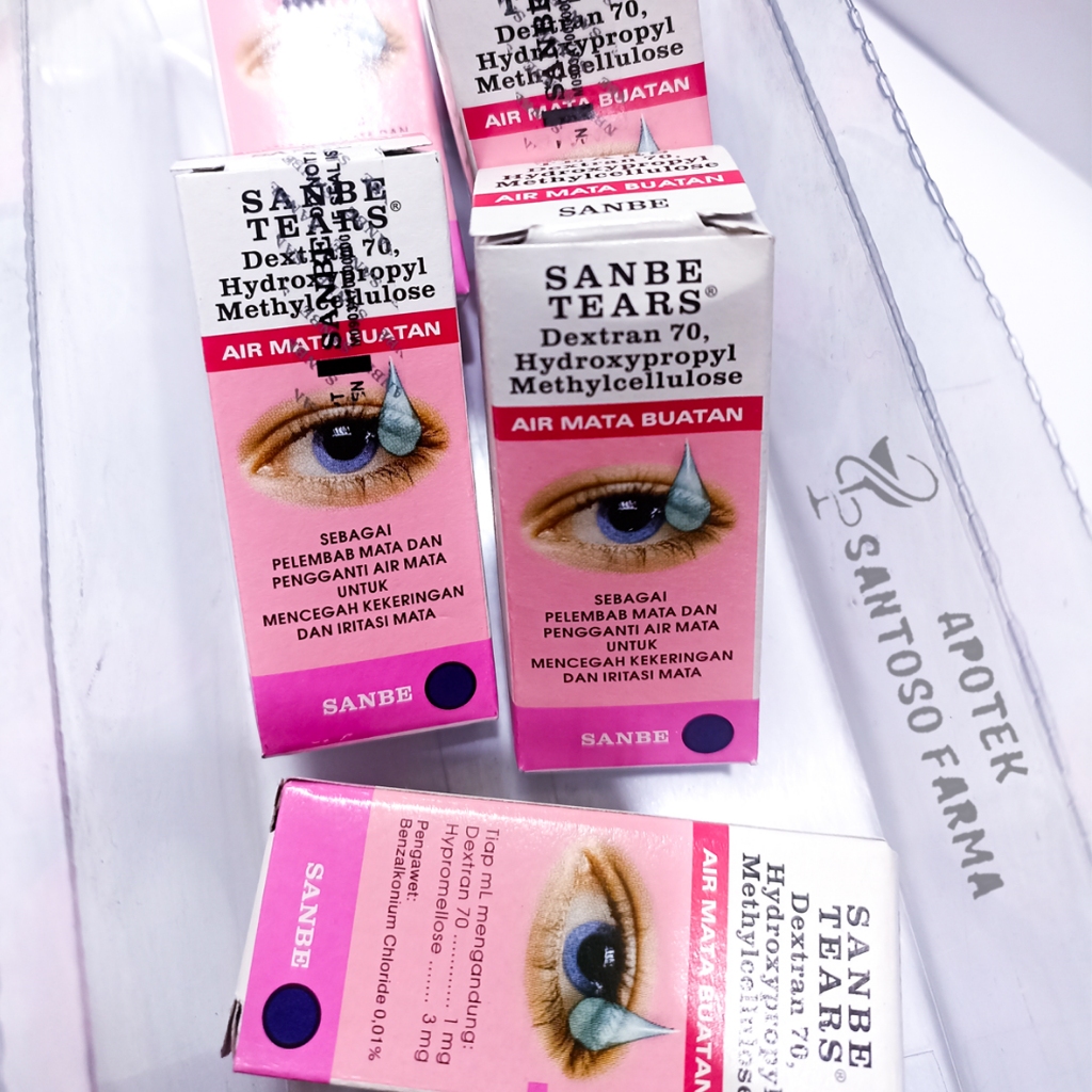 Jual Sanbe Tears Botol 8 ML - Obat Tetes Air Mata Buatan Lyteers ...