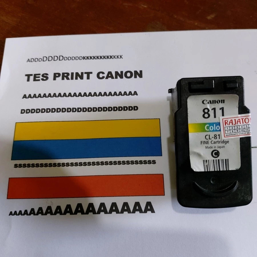Jual Cartridge Canon Ip 2770 Mp 287 Mp387 Mp258 Cl 811 Color Siap Pakai ...