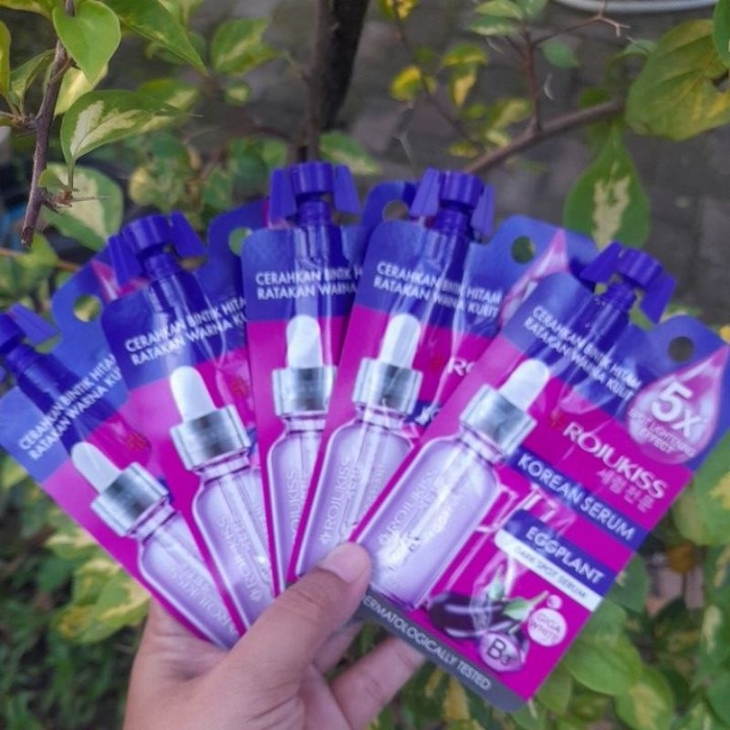 Jual ROJUKISS EGGPLANT SERUM 8 ML (DIJAMIN ORI) | Shopee Indonesia