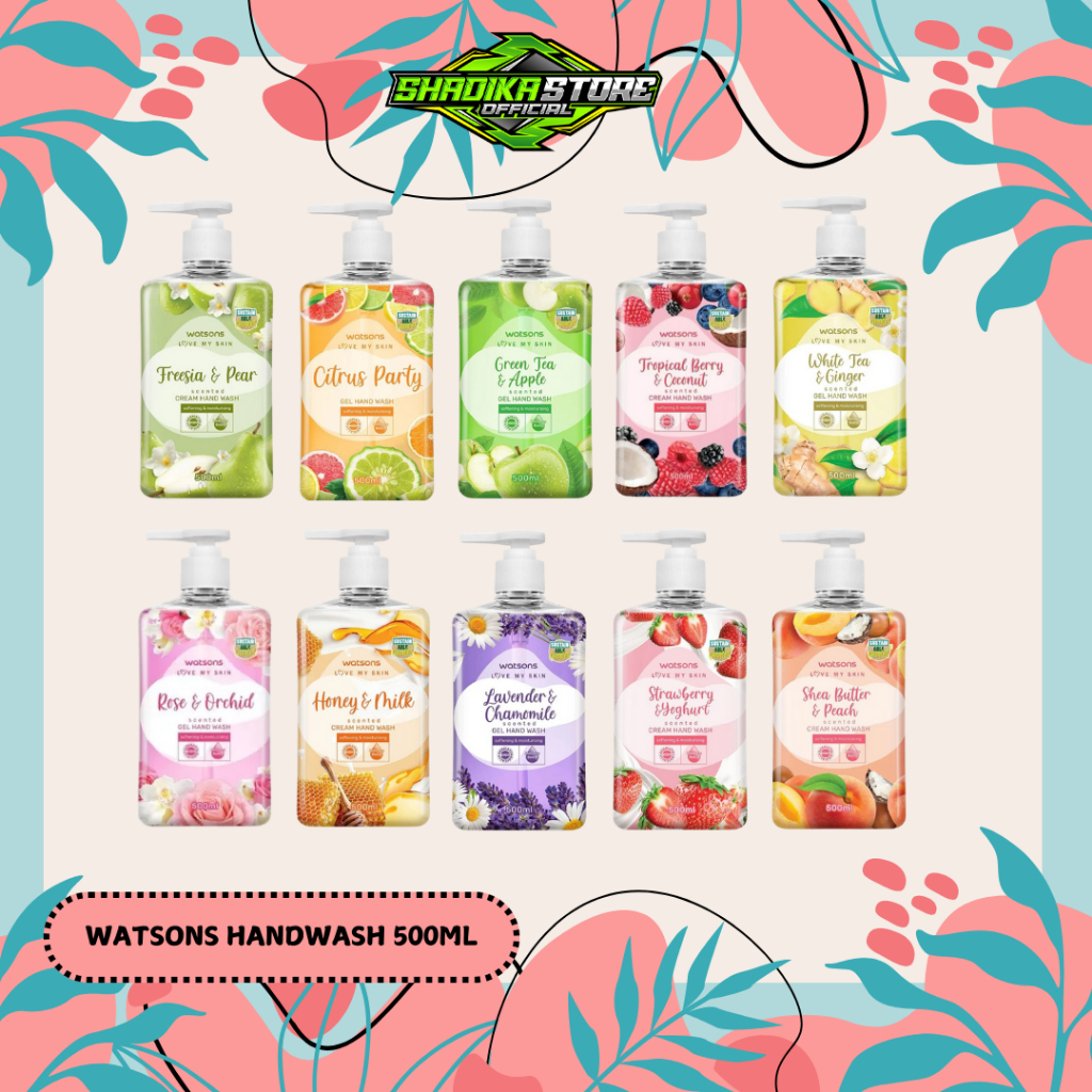 Jual WATSONS GEL HAND WASH SABUN CUCI TANGAN SOFTENING AND MOISTURISING ...