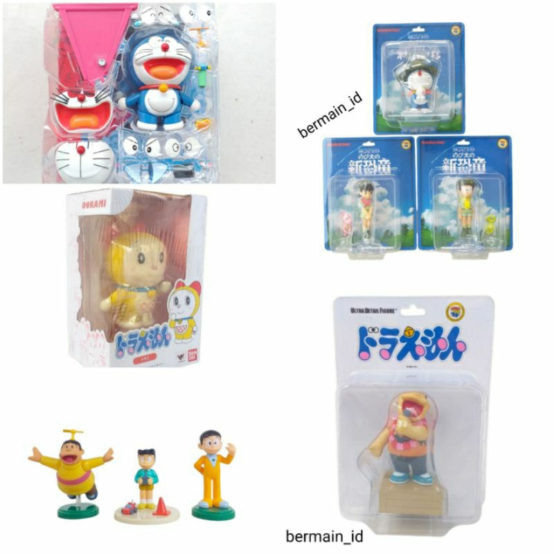 Jual Doraemon Nobita Shizuka Suneo Giant Dorami Time Machine Diorama ...