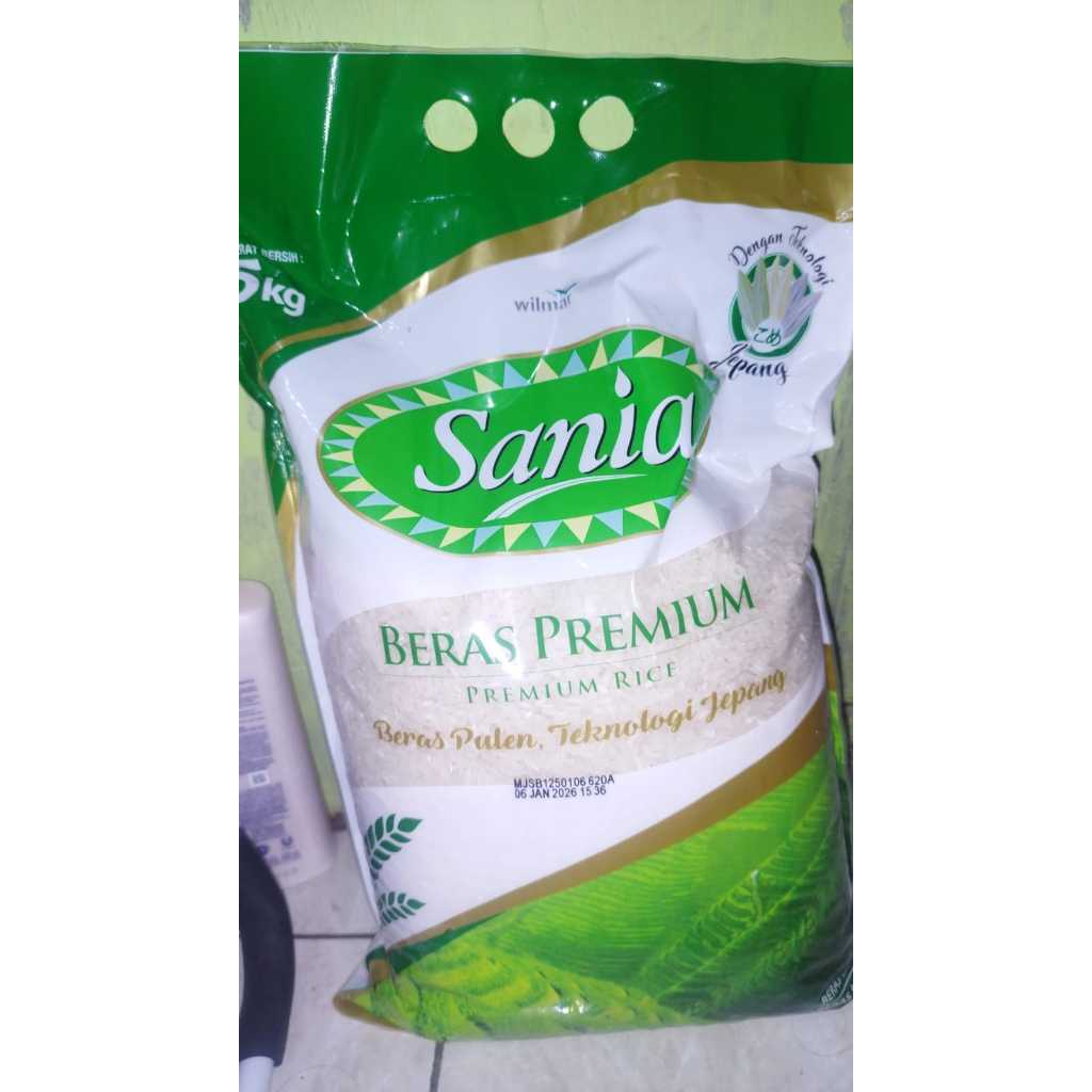 Jual Beras sania super premium kemasan 5kg isi 5pcs | Shopee Indonesia